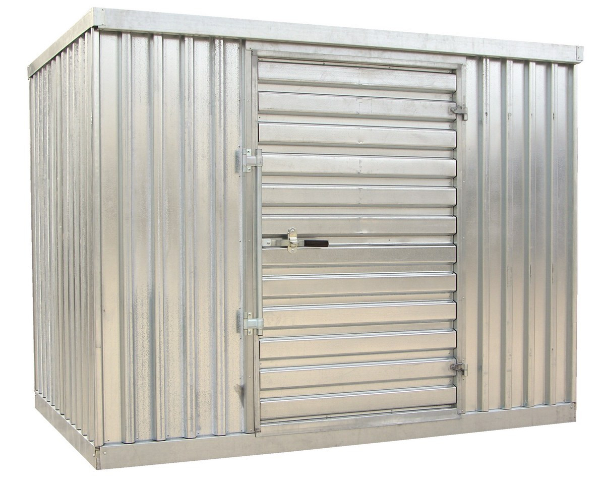 Vestil Galvanized Steel Single Storage Building