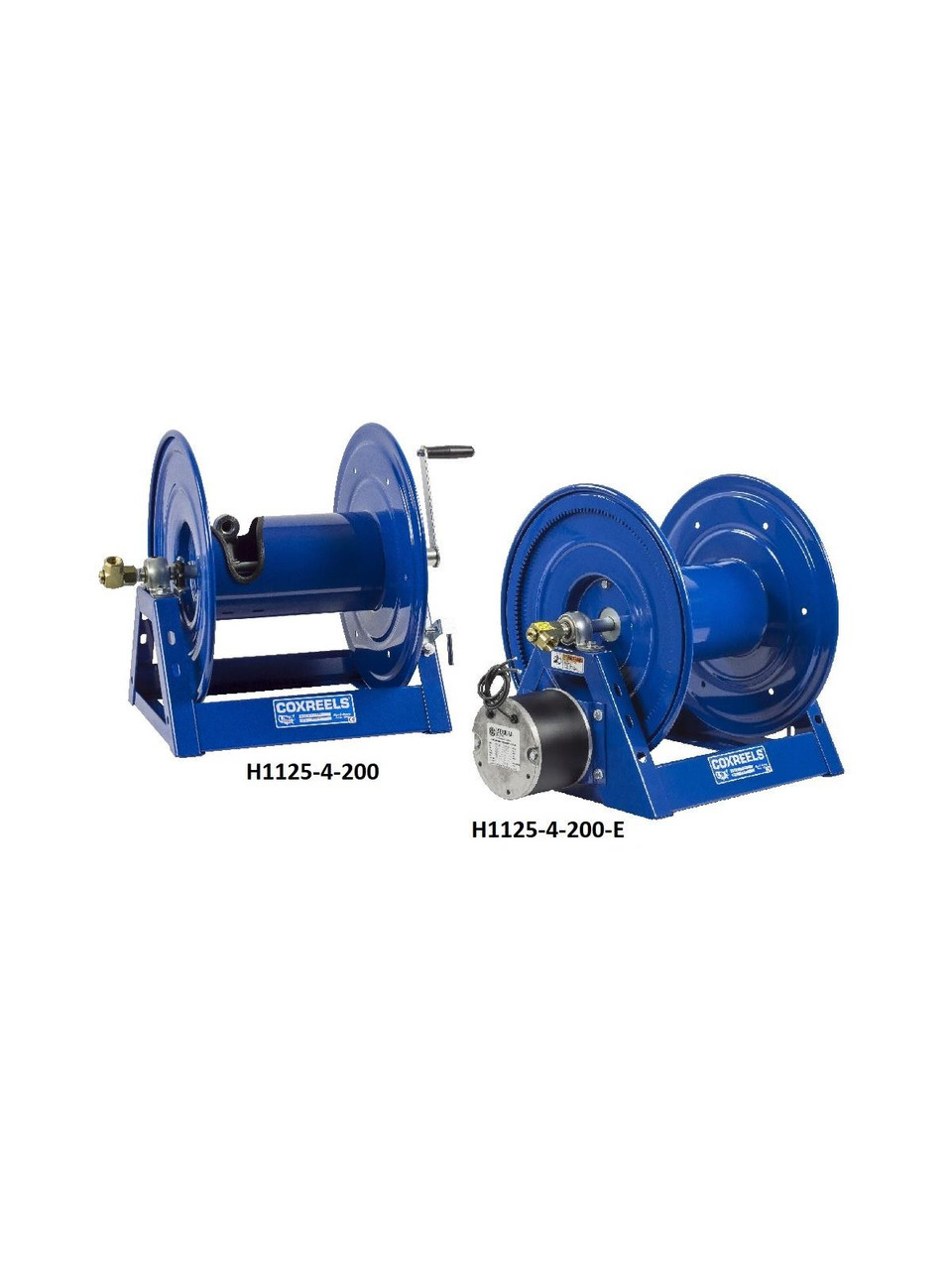 Coxreels Inc Hand Crank and Powered Rewind Hose Reels