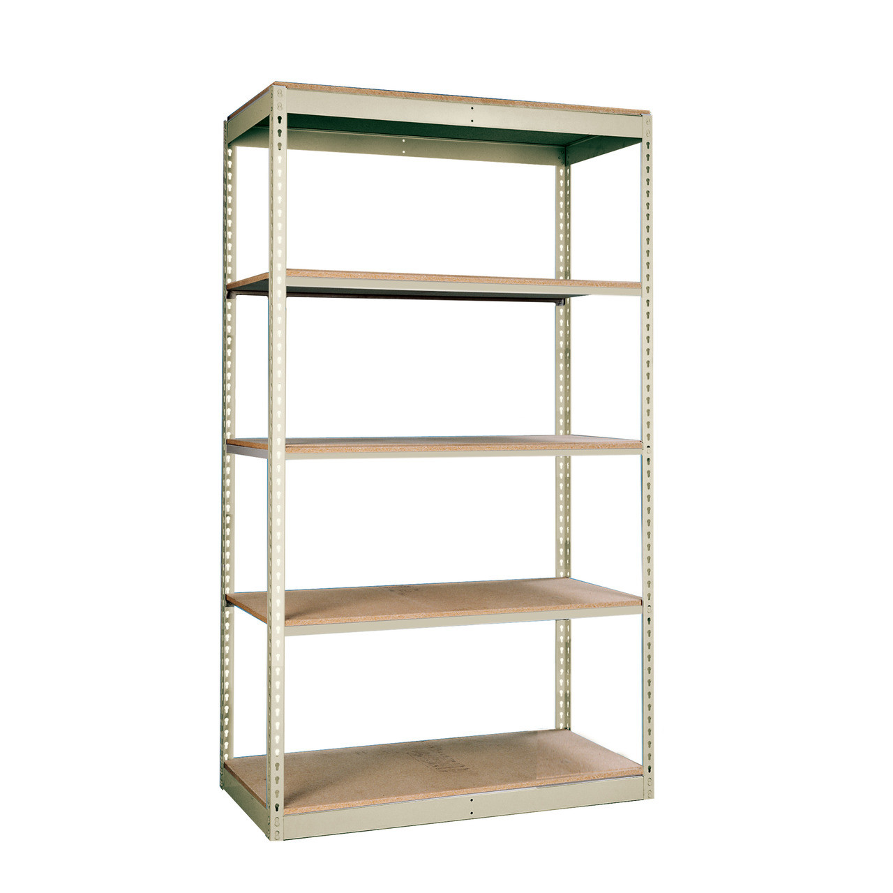 Rivetwell Single Rivet Shelving by Hallowell | Material Flow
