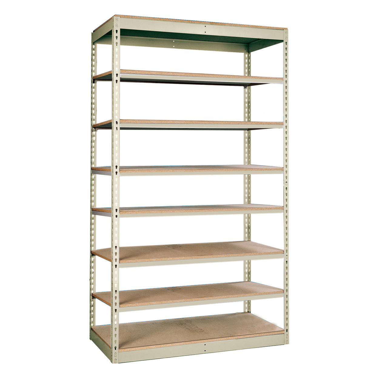 Rivetwell Single Rivet Shelving by Hallowell | Material Flow