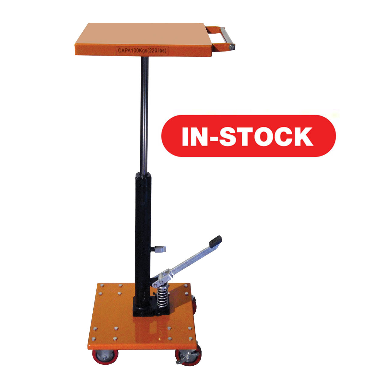 Hydraulic Post Lift Tables - 220 lb Capacity | Material Flow