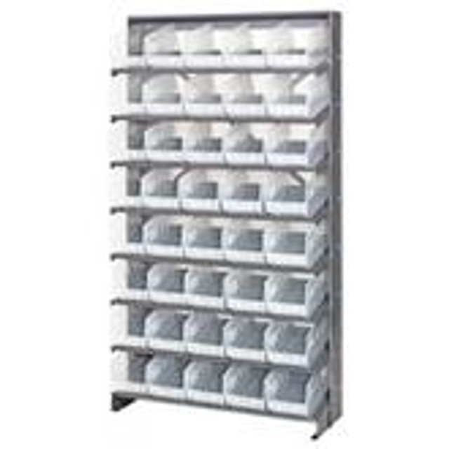 Quantum - Clear-View Store-More Single-Sided Pick Racks.