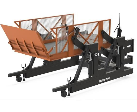 Superior Handling Surface Mount Dock Lift | Material Flow