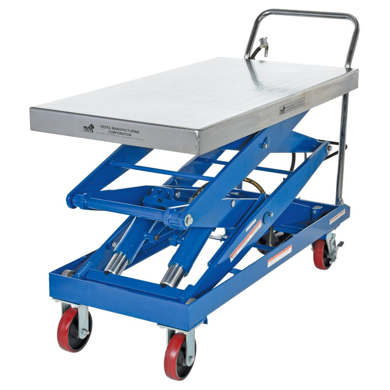 Vestil AIR-1500-D Air Hydraulic Cart | Material Flow