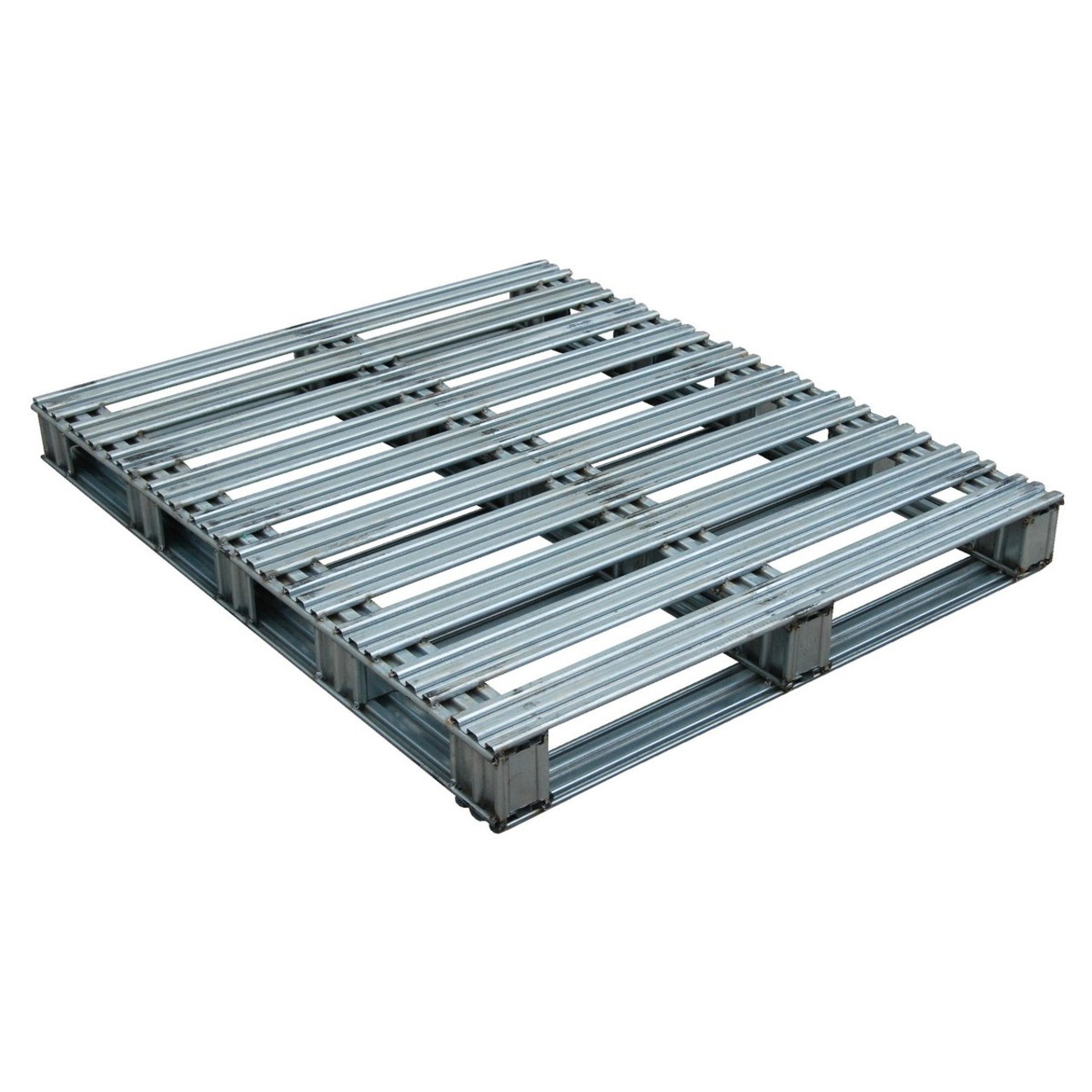 Heavy-Duty Galvanized Steel Pallets | MaterialFlow.com