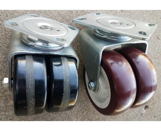 Heavy Duty Dual Wheel Casters Payson Casters | Material Flow