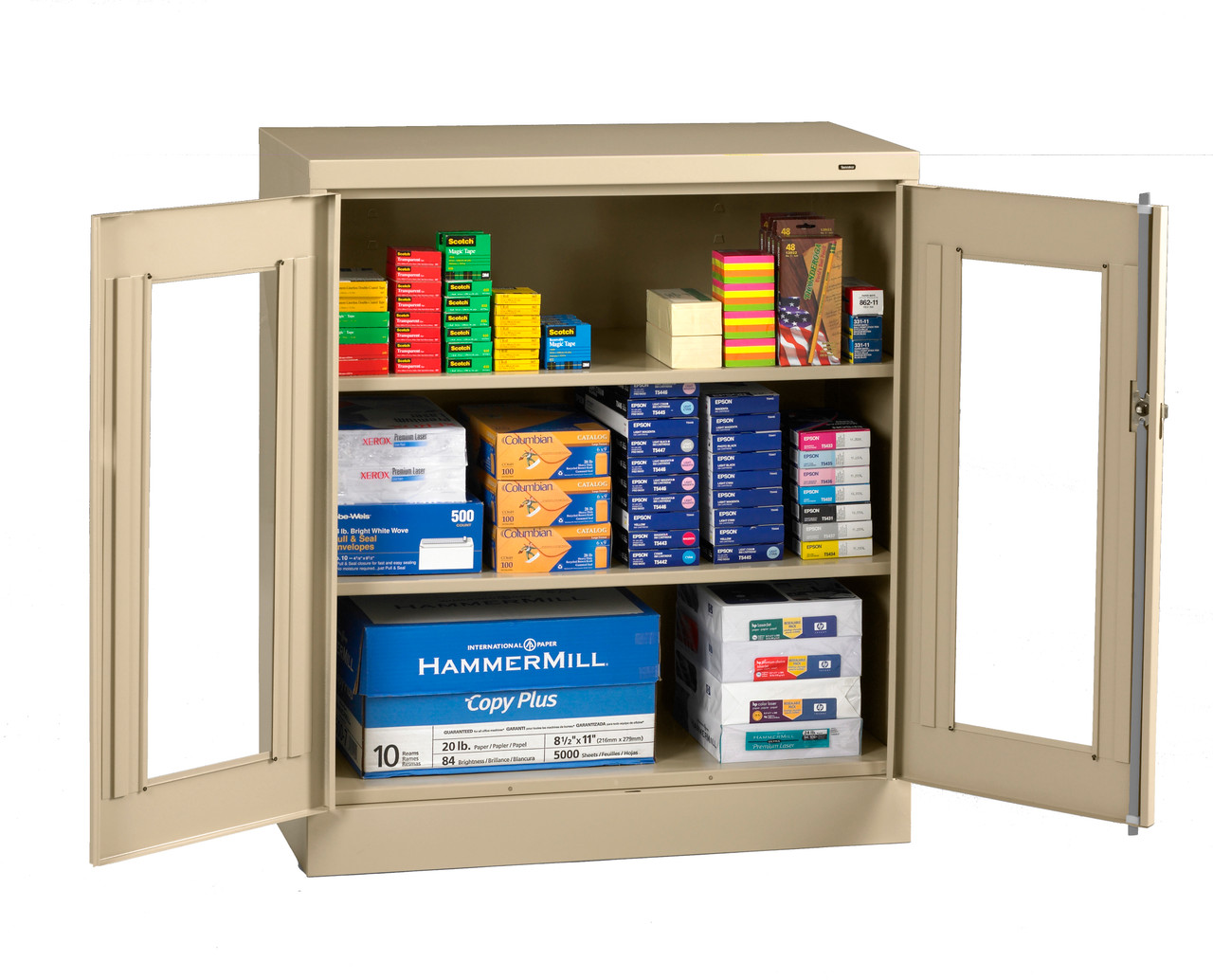 Tennsco CVD1842 Deluxe Counter Height Cabinet - Unassembled