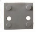Borroughs Rivet-Span Tie Plate - Angle Posts