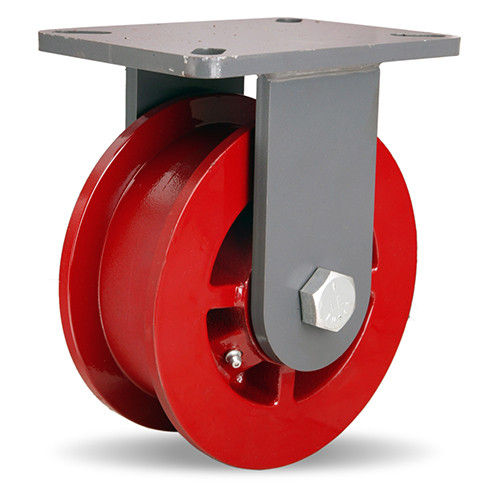 Hamilton Caster Hamilton Double Flanged Champion Rigid Caster