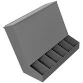 Durham Gravity Feed Dispenser with 6 Compartments
