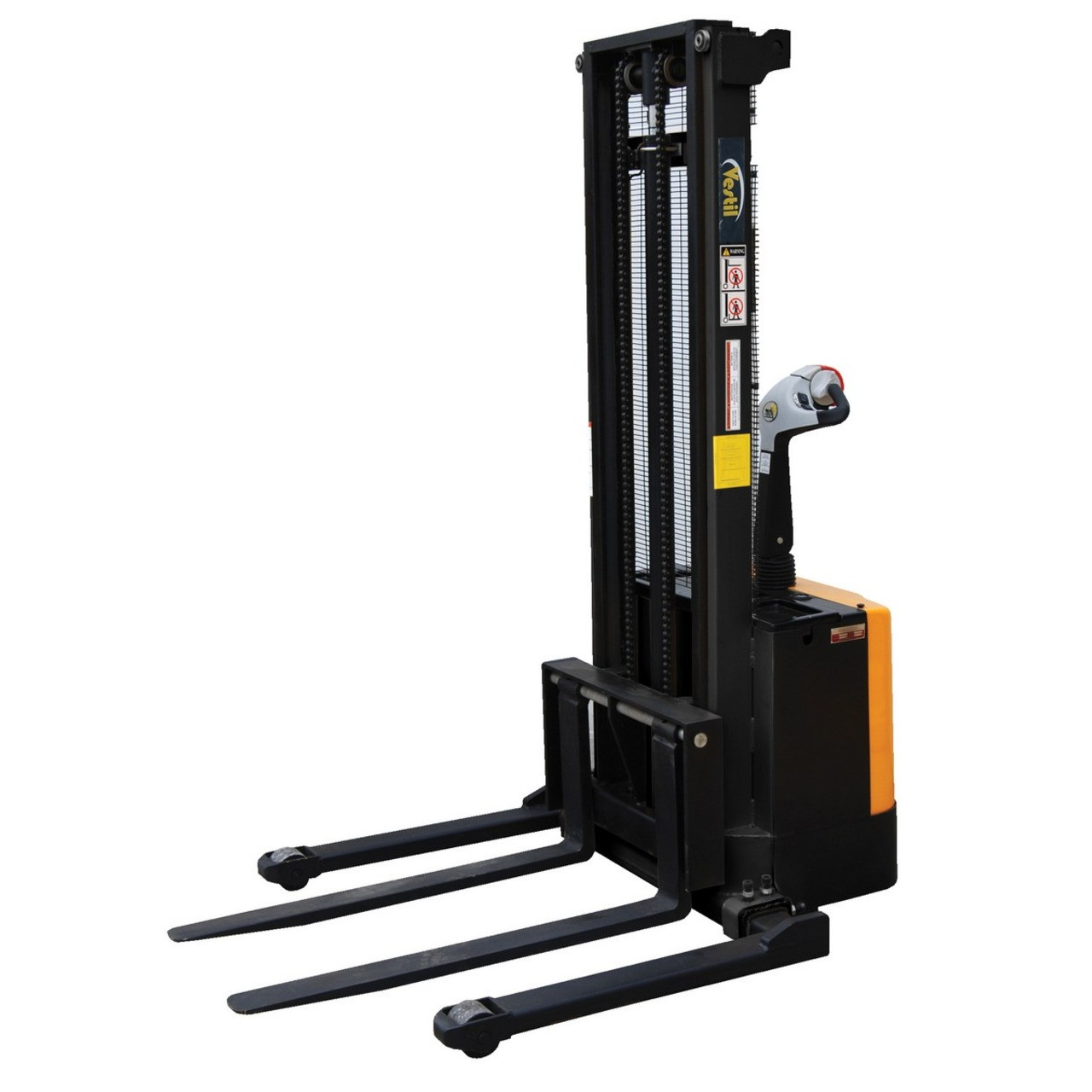 Vestil Stacker with Powered Drive and Powered Lift with Adjustable ...
