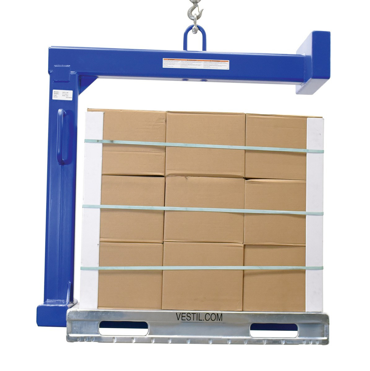 Vestil HDP Series Overhead Pallet Lifters – Material Flow