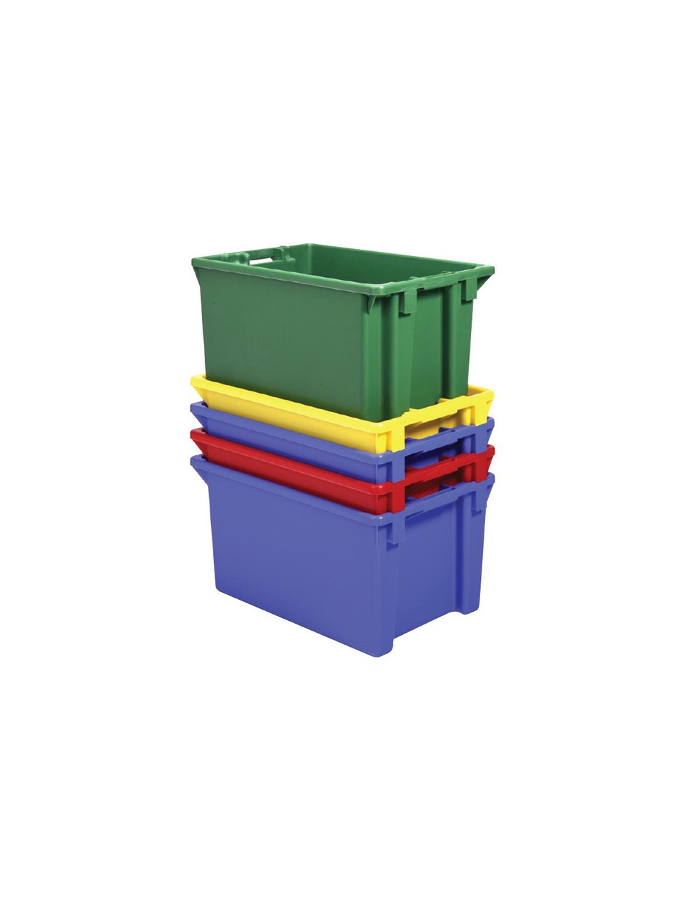 SSI Stack & Nest Containers | Space-Saving Bins | Material Flow
