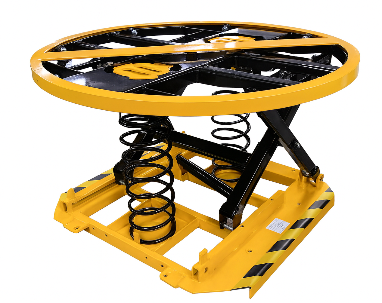 Material Flow Spring Actuated Pallet Leveler - Open Top