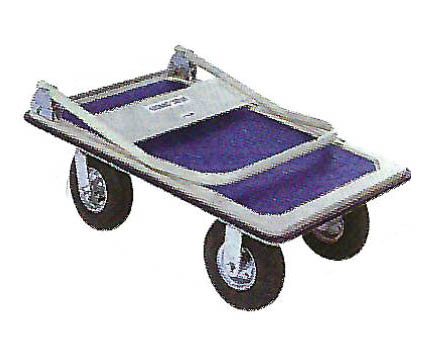 Material Flow MFTH350 Platform Trolley with Folding Handle