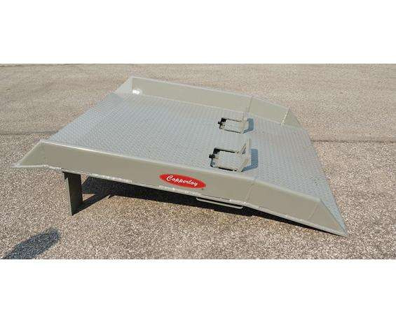 Copperloy Steel Dockboards with Welded Curbs - 20,000 lb Capacity