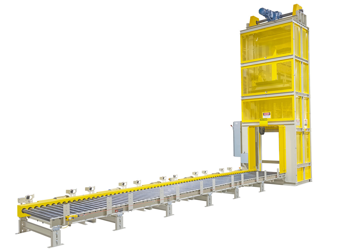 Roach RVC Z-Flow Vertical Conveyor | Material Flow