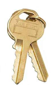 Tennsco Master Key for Combination Locks
