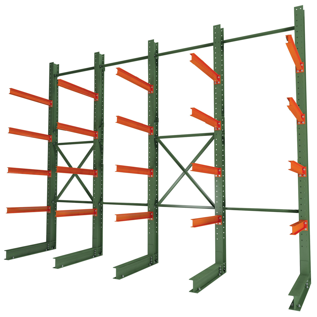 Robust Structural Cantilever Rack Bracing | Material Flow
