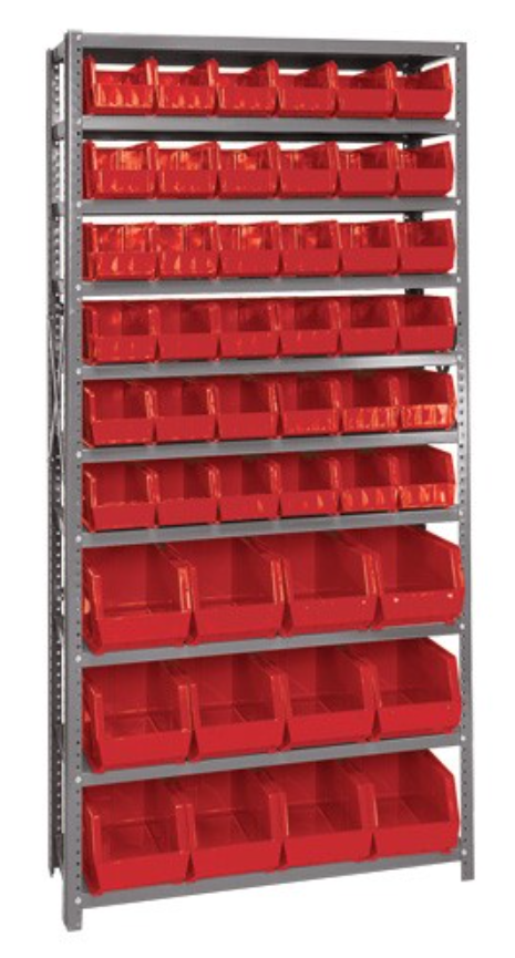 Quantum Giant Open Hopper Bin Storage System | Material Flow