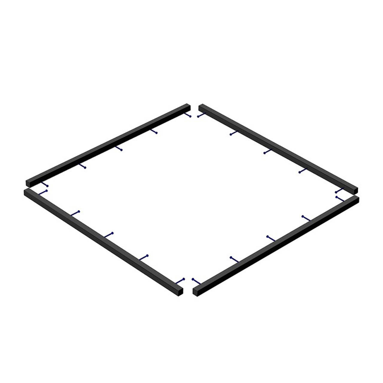 Durable Square Tree Grate Frames-Vestil | Material Flow