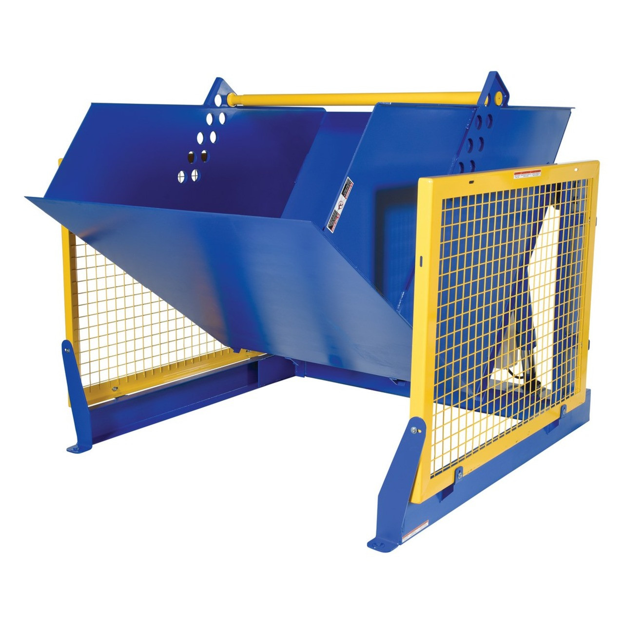 Hydraulic Box Dumpers, 2000 lb Capacity | Vestil | Material Flow