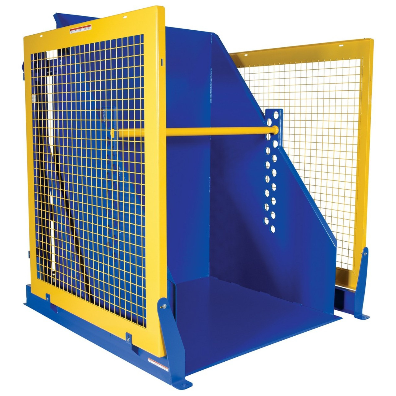 Hydraulic Box Dumpers, 4000 lb Capacity | Vestil | Material Flow