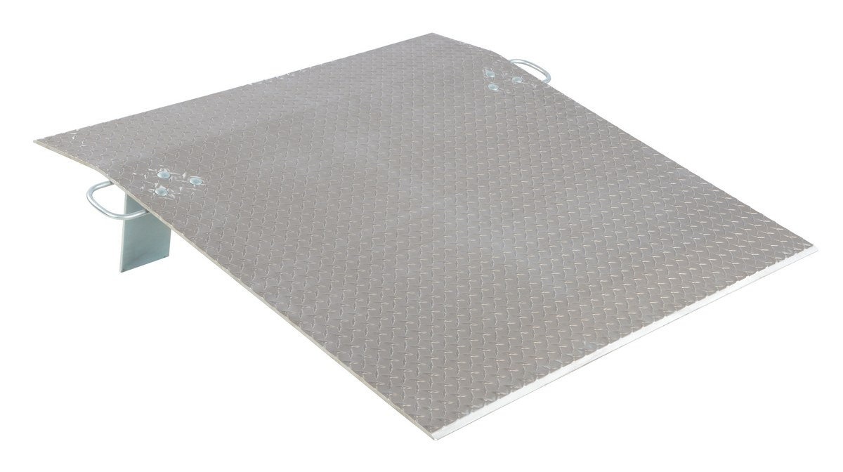 Vestil 60" Wide Aluminum Economizer Dock Plates - 3/8" Plate Thickness