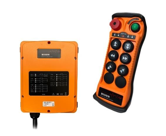 Bison Radio Remote Kit - 300 Ft Range | Material Flow