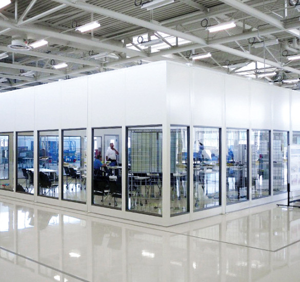 PortaFab Glass Office Partitions | Modular Wall Systems