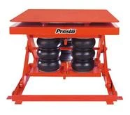 Presto Lifts Heavy-Duty Pneumatic Scissor Lift & Rotate