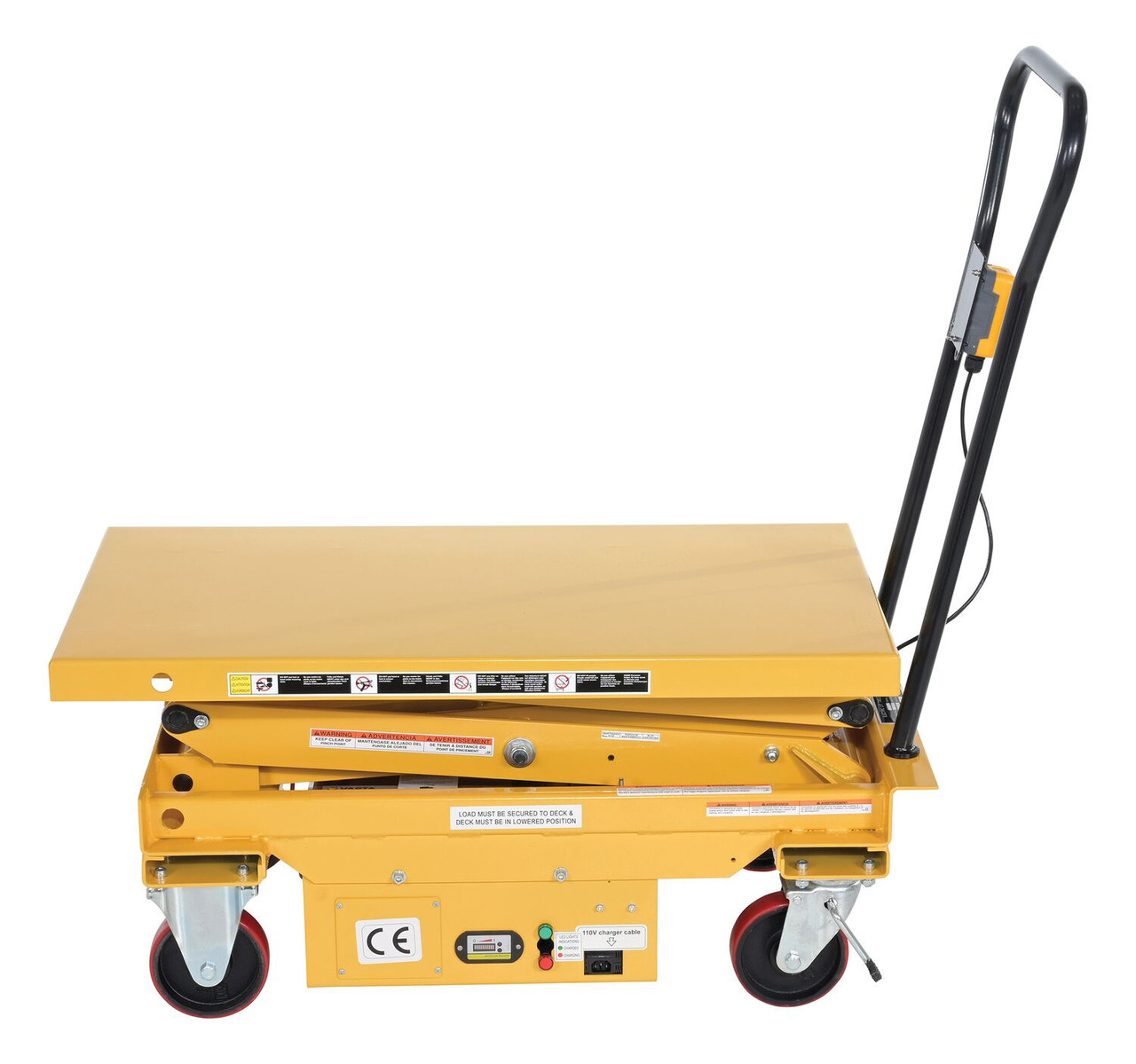 Vestil CART-1000D-DC DC Powered Hydraulic Elevating Cart