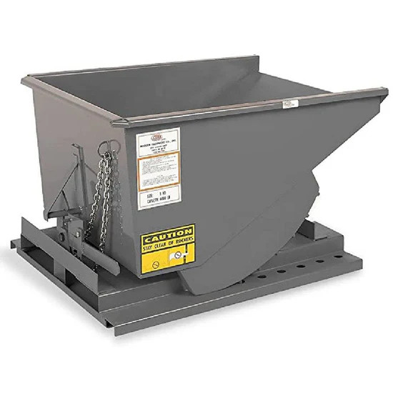 Self Dumping Forklift Hoppers - Extra Heavy Duty