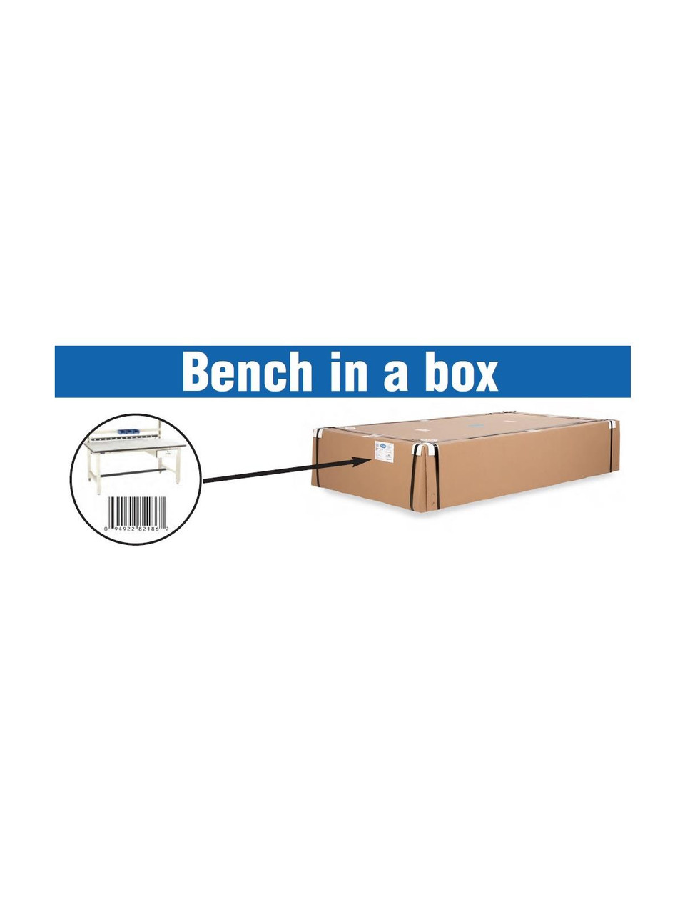 Pro-Line Ergonomic Benches | Everything in the Box–Material Flow