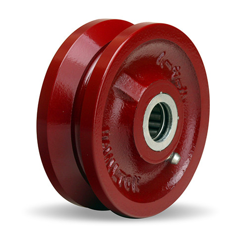 Hamilton Caster Series W-V V-Grooved Wheels | Material Flow