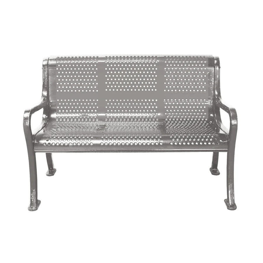 4 Ft Long Perforated Bench | Material Flow