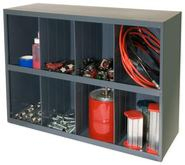 Durham 12 Inch Deep Parts Bins with Slope Shelf Design