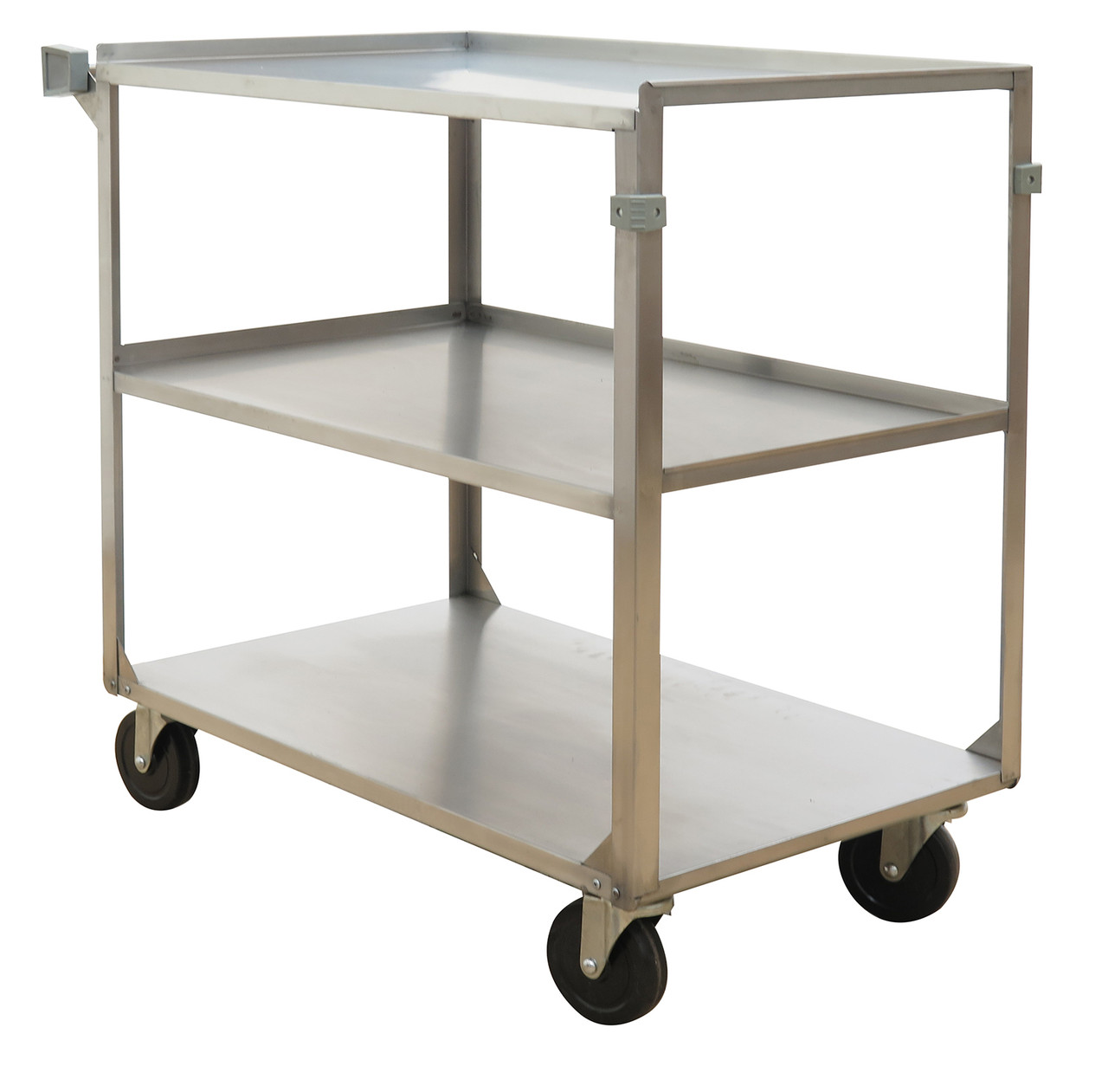 Durable Wesco Stainless Steel Service Cart - Material Flow