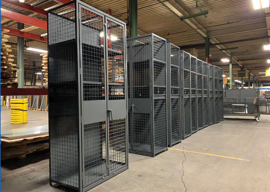 Military Storage Lockers-Rugged Gear Storage | Material Flow