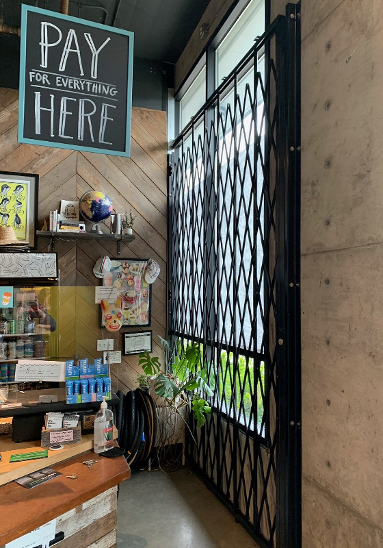 Illinois Engineered Hybrid Storefront Security Gates
