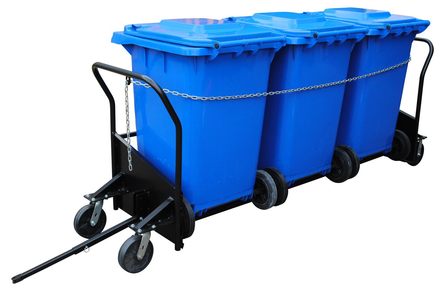 Vestil Trash Can Carts - Durable Waste Transport | Material Flow