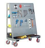 Products - Carts - Mobile PegBoard Carts - Material Flow & Conveyor ...