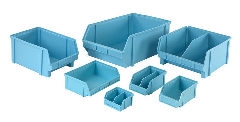 Durable Plastibox Bins | Material Flow & Conveyor