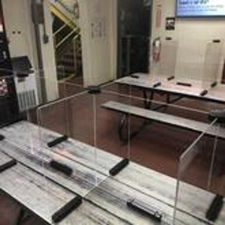 Table Top Barriers – Desk & Counter Shields | Material Flow