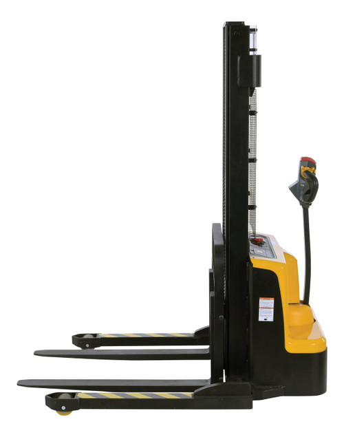 Vestil Powered Stacker | Double Mast Drive | Material Flow