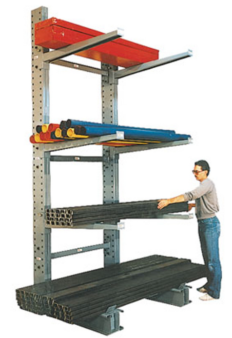 Meco Series 1000 Cantilever Rack Uprights | Material Flow
