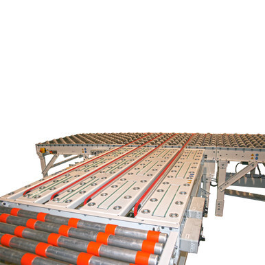 Efficient Solar Panel Handling Conveyors | Material Flow