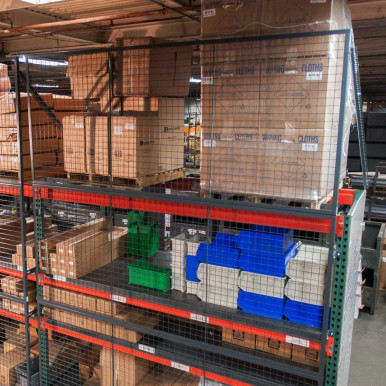 RackBack Pallet Rack Safety Panels - Prevent Falling Inventory