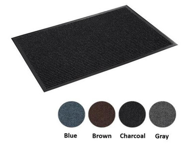 Crown Needle-Rib Mats Charcoal/Gray NR0048GY | Material Flow