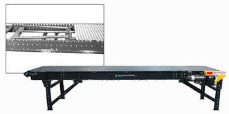 800 Wire Mesh Belt Conveyors - Herringbone Wear Strip Deck